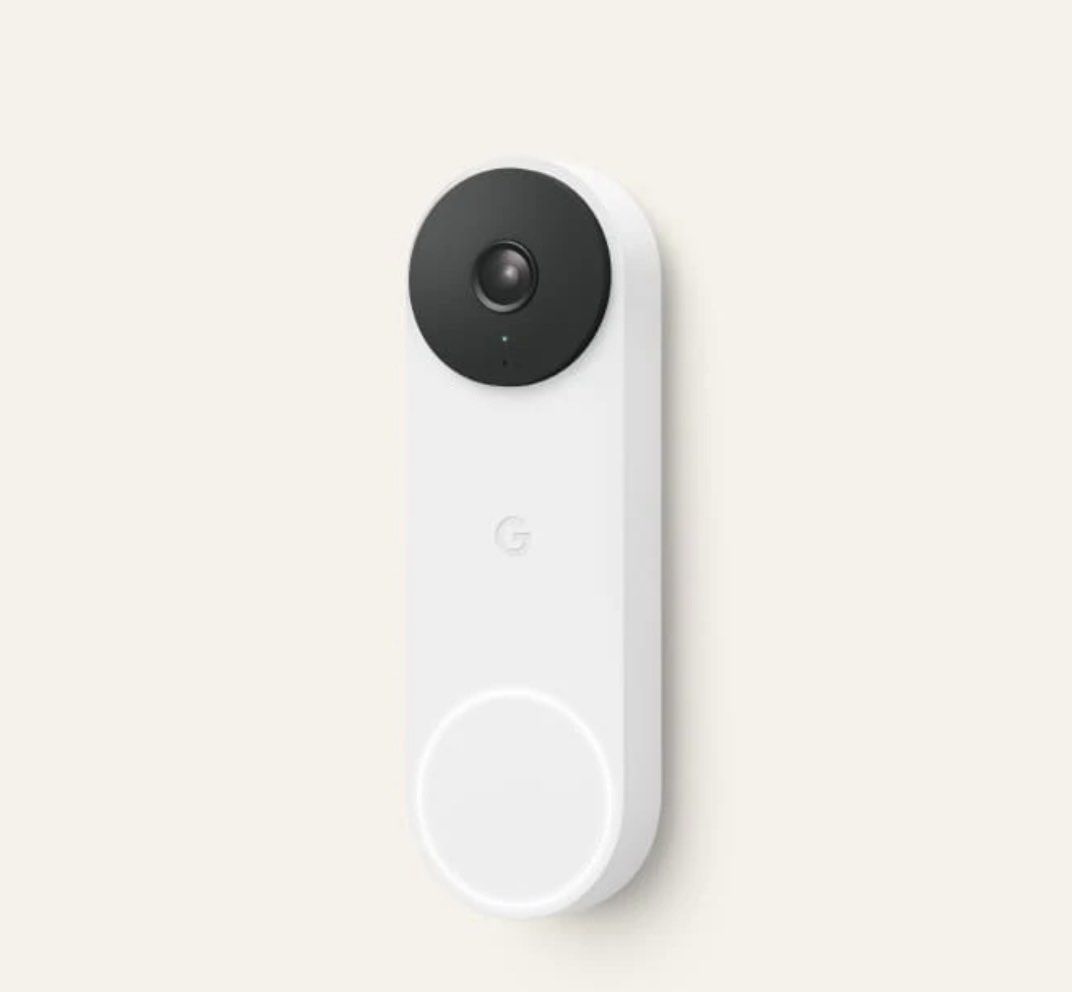 Google Nest Doorbell (Battery, Gen2, Snow White), Furniture & Home ...