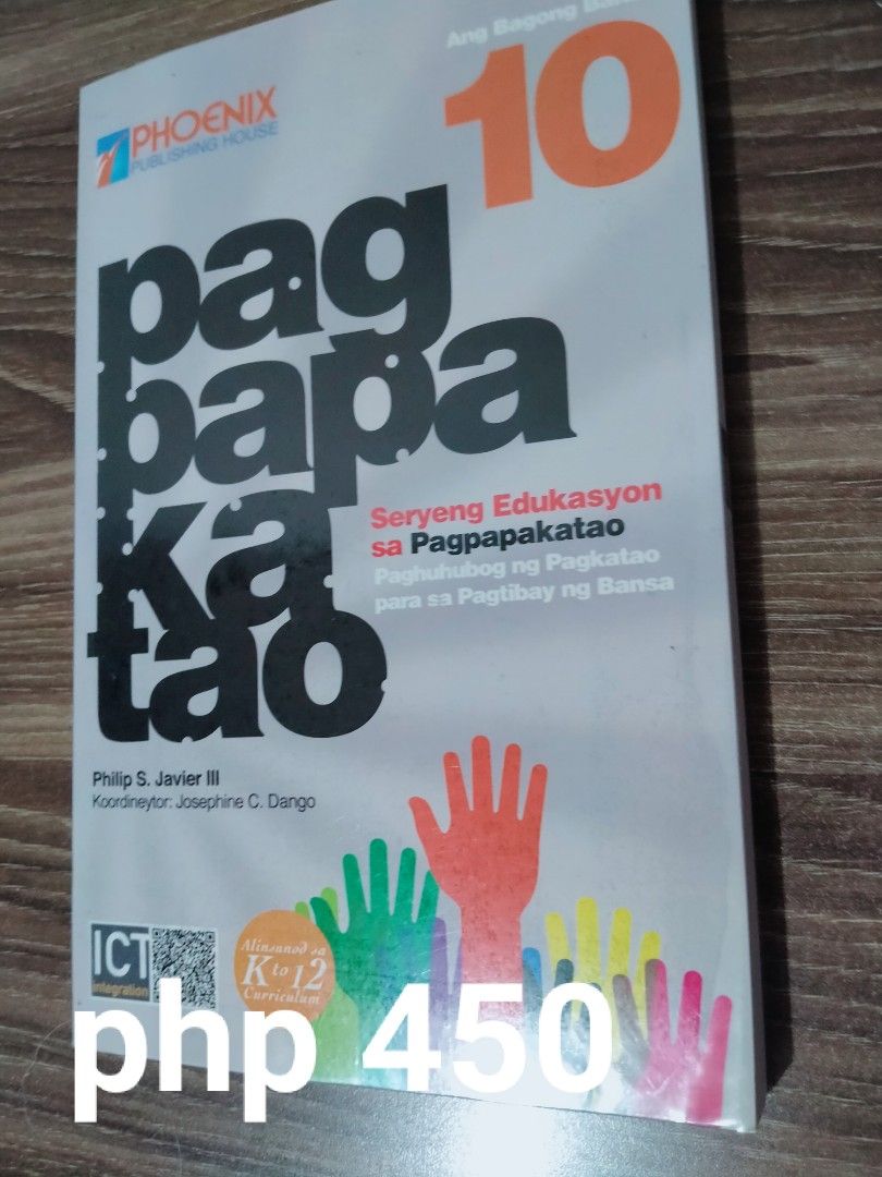 Grade 10 Books Math Science Filipino English AP Mapeh ESp Theology ...