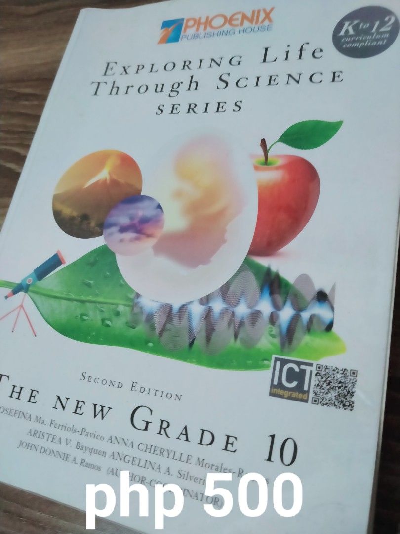 Grade 10 Books Math Science Filipino English AP Mapeh ESp Theology ...