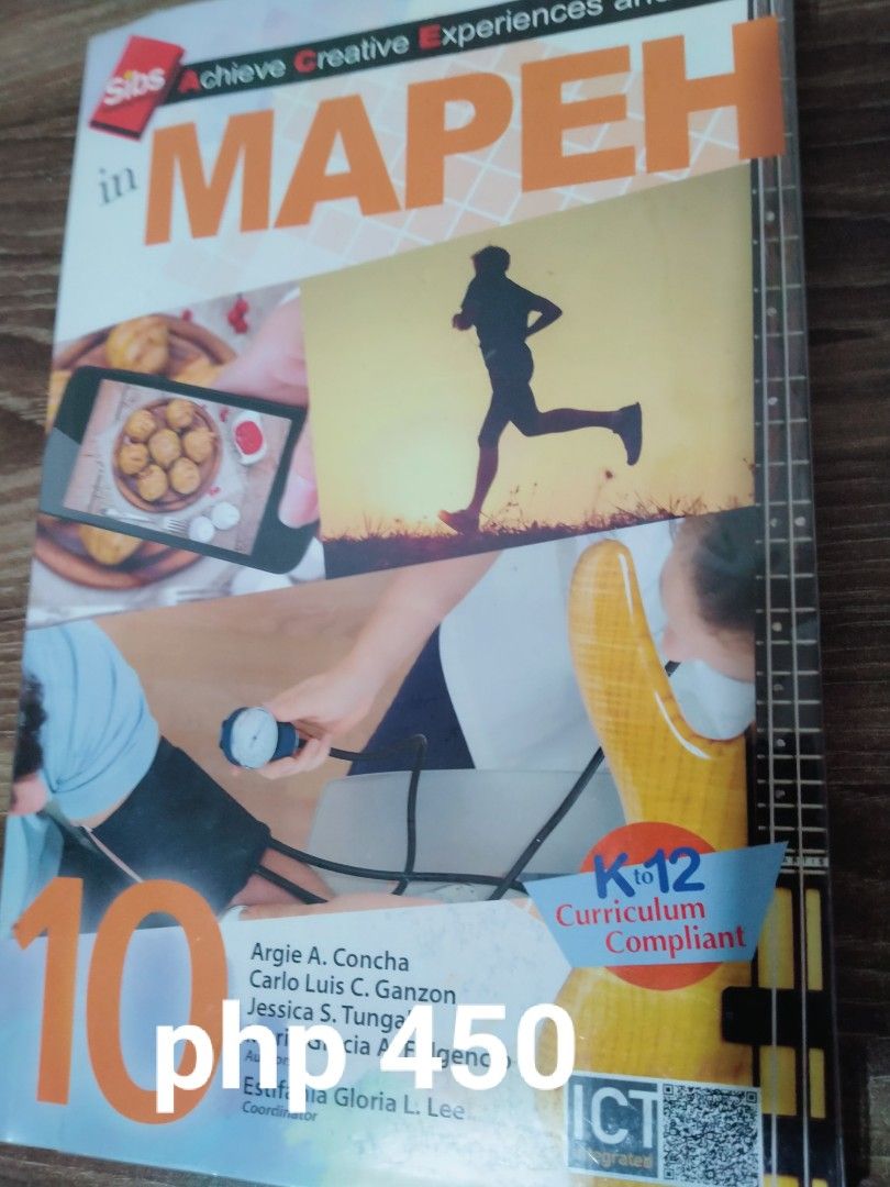 Grade 10 Books Math Science Filipino English AP Mapeh ESp Theology Robotics Cooking, Hobbies ...