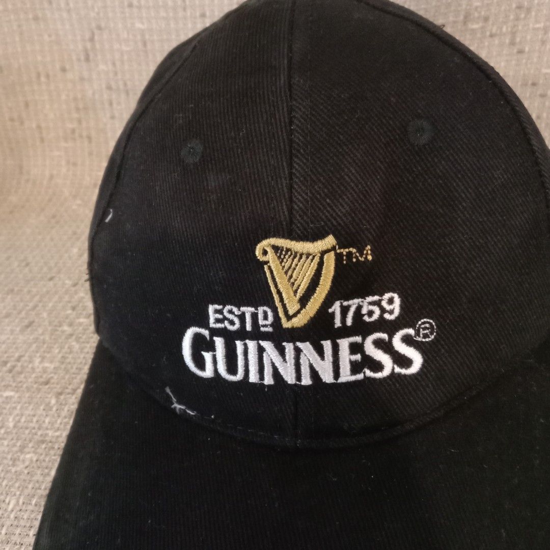 GUINNESS MAN'S HAT, Fesyen Pria, Aksesoris, Topi di Carousell