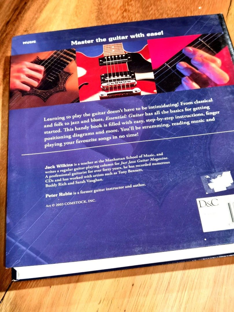 Guitar Learning Guide Book Musical Instruments Book, Hobbies & Toys ...