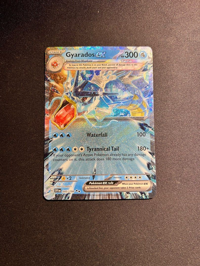 Gyarados Ex Ultra Rare, Hobbies & Toys, Toys & Games on Carousell