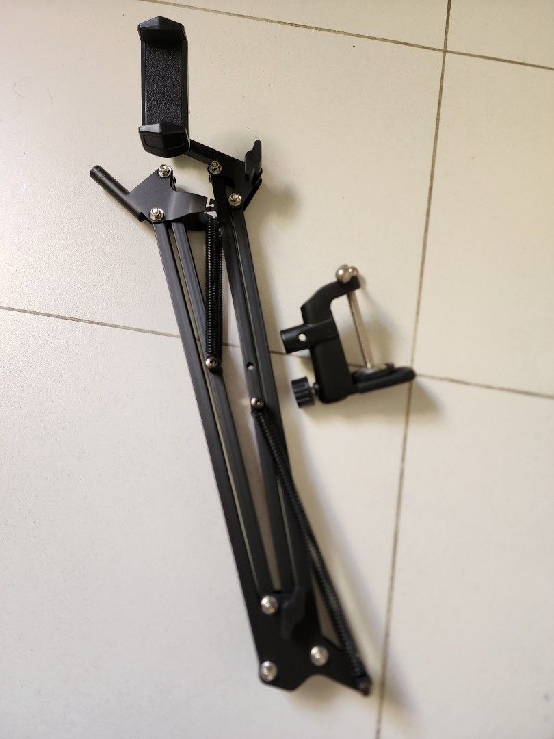 Handphone stand(table mount stand), Photography, Photography ...