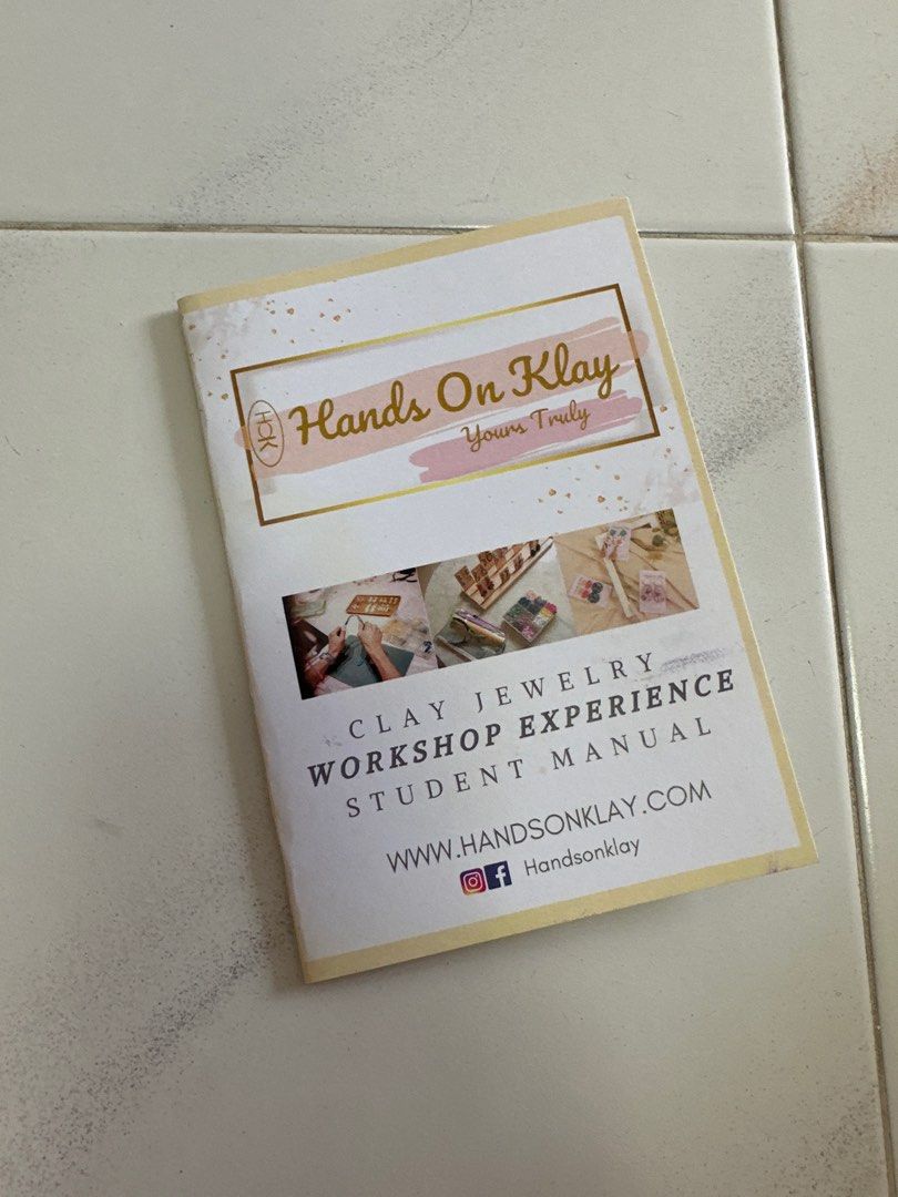 Hands on Klay clay jewellery DIY starter kit with manual, Hobbies ...