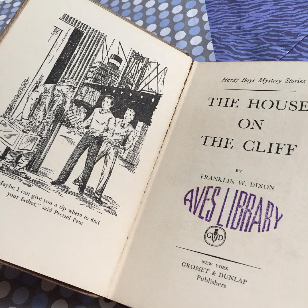 Hardy Boys Mystery Stories: The House on The Cliff on Carousell