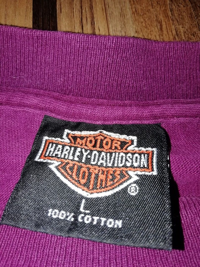 Harley division vtg, Men's Fashion, Activewear on Carousell
