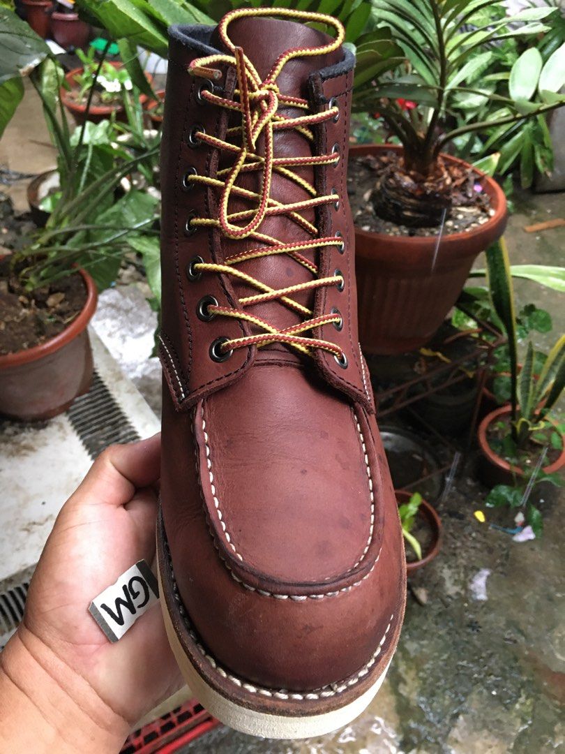 Hawkins Moc Toe Boots, Men's Fashion, Footwear, Boots on Carousell