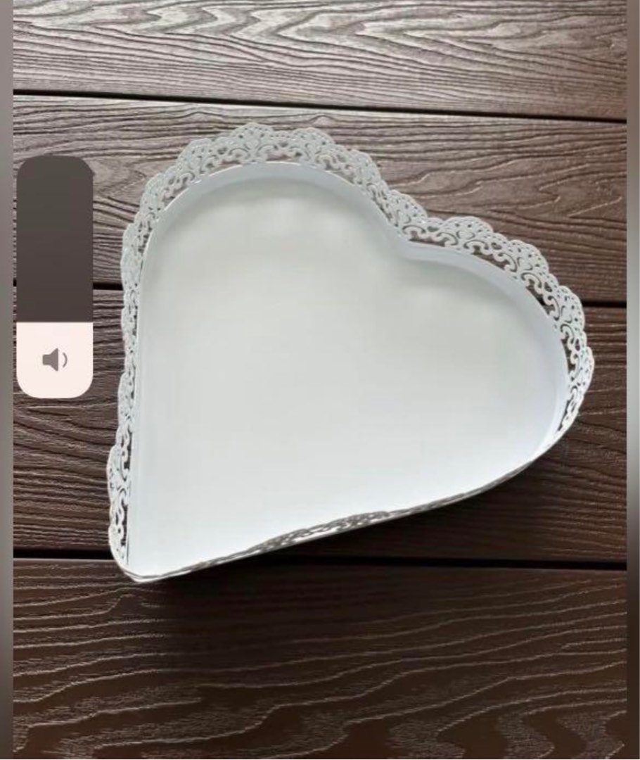 Heart Shape Tray, Furniture & Home Living, Home Improvement ...