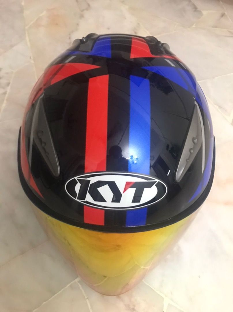 HELMET KYT HELLCAT SAIZ XXL, Auto Accessories on Carousell