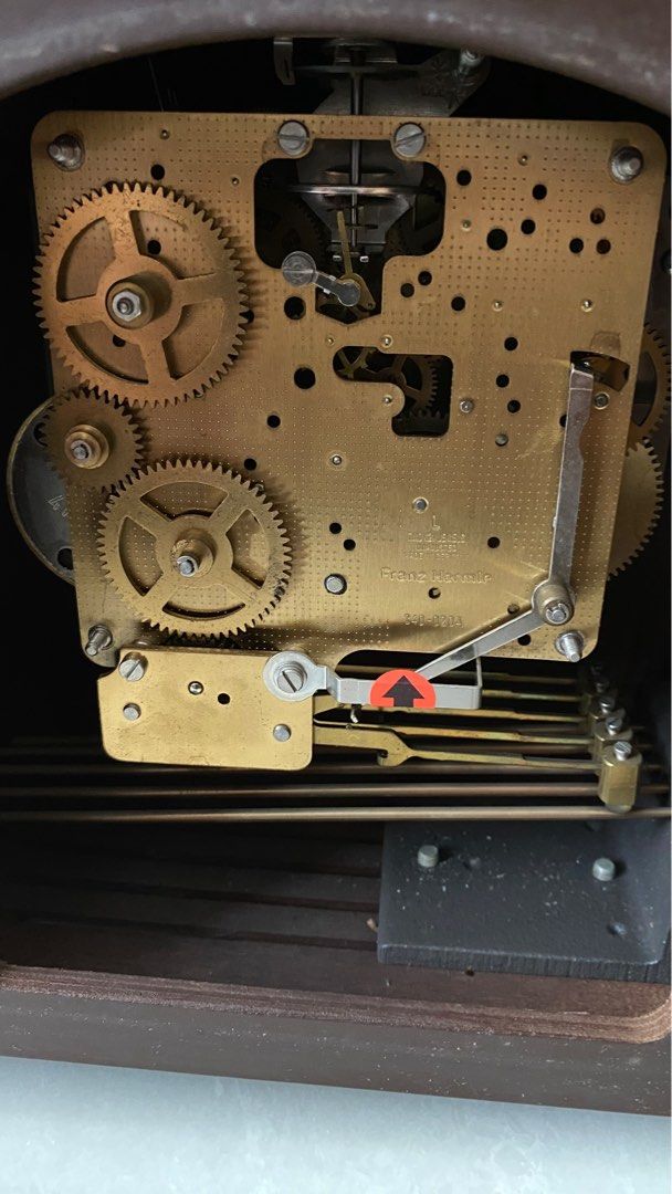 Hermle Stepney Mechanical Mantel Clock, Furniture & Home Living, Home ...