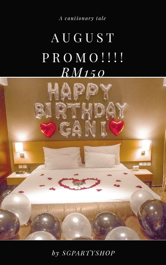 Homestay birthday party surprise, Furniture & Home Living, Home Decor ...