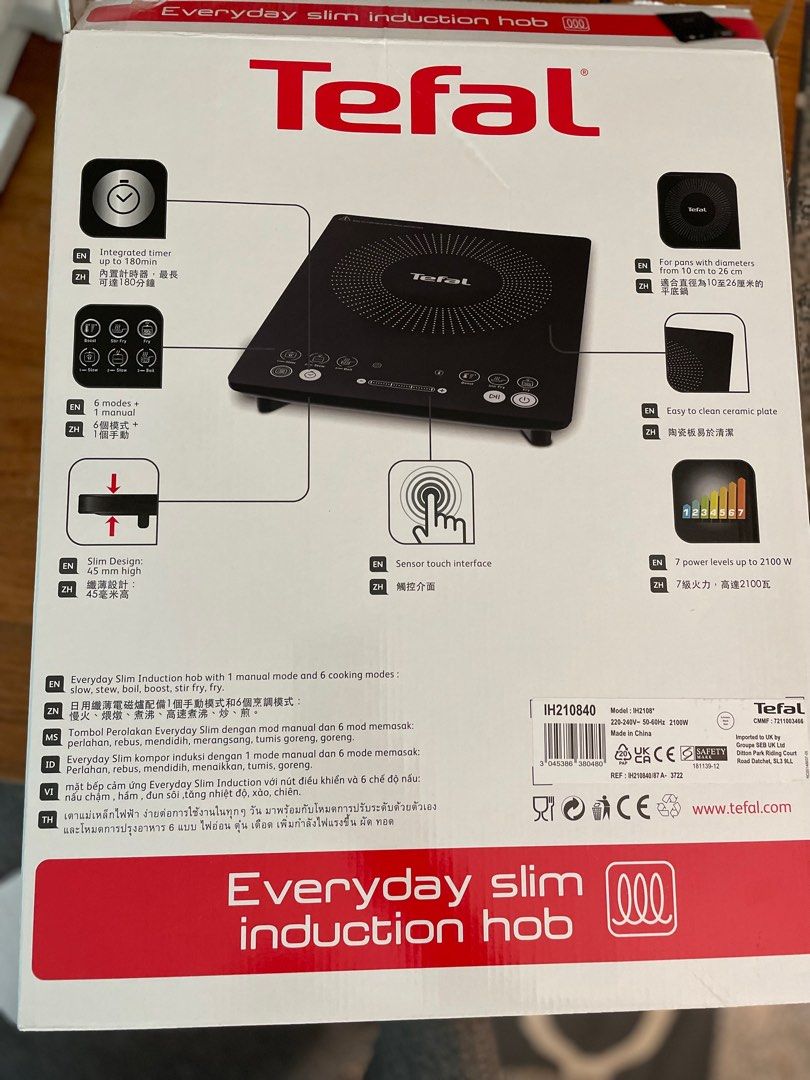 Hotpot Tefal Induction Hob, TV & Home Appliances, Kitchen Appliances ...