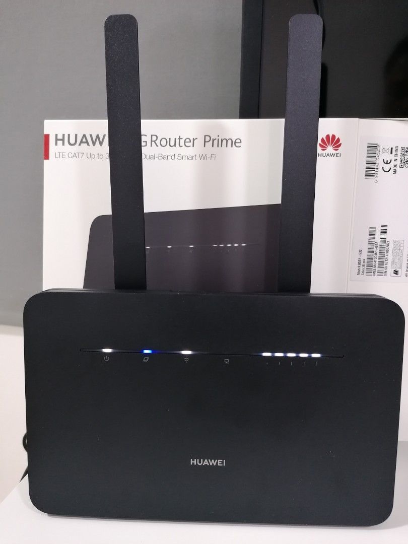 HUAWEI 4G Router Prime Home Wireless, Black, LTE CAT7 Up to 300Mbps ...