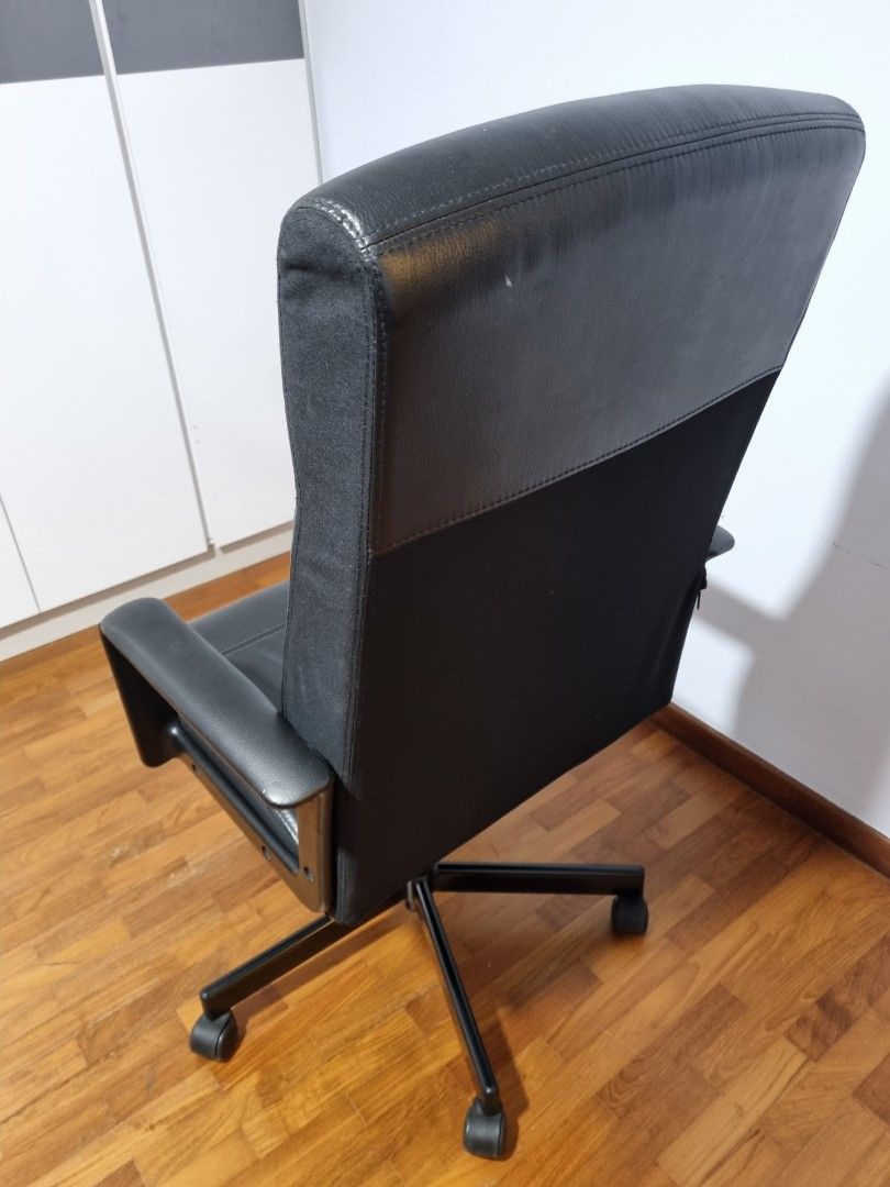 Ikea millberget swivel chair, Furniture & Home Living, Furniture ...