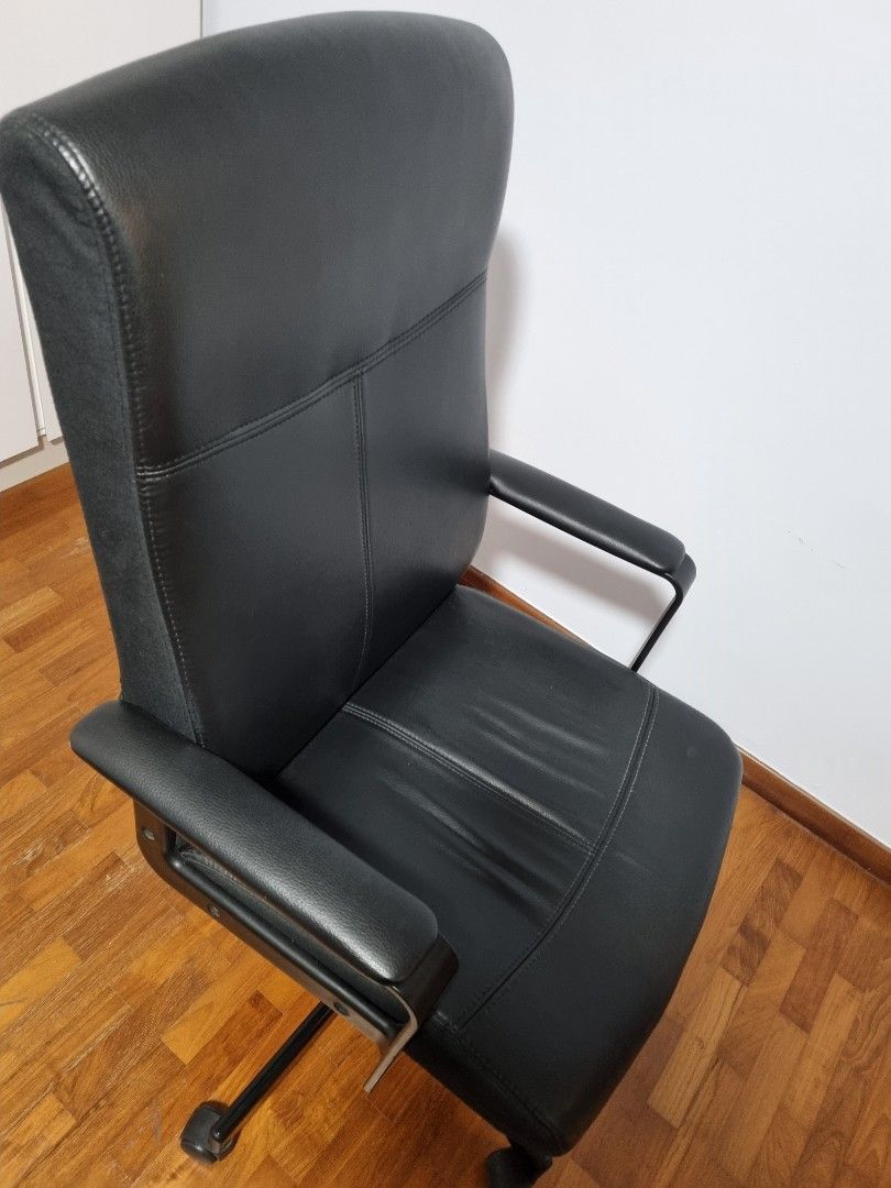 Ikea millberget swivel chair, Furniture & Home Living, Furniture ...