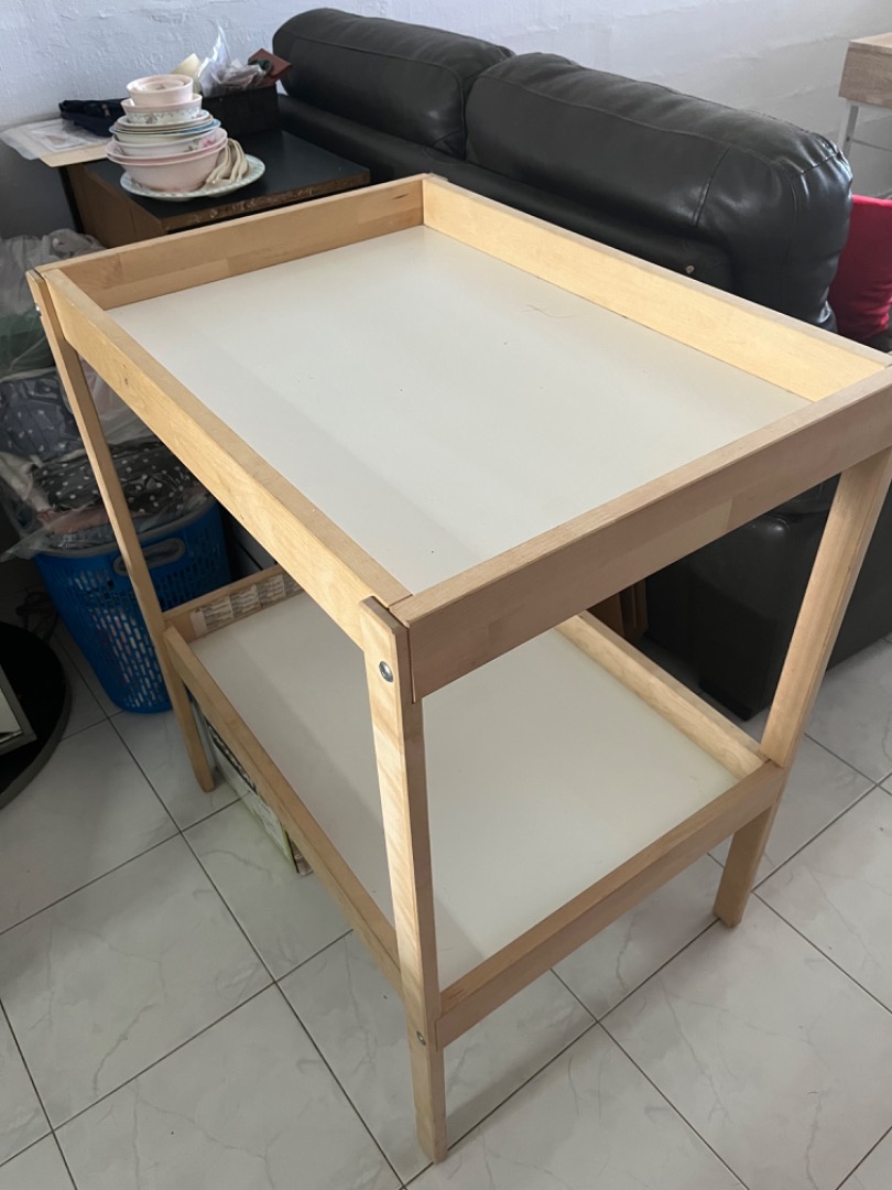 IKEA Sniglar baby changing ta le, Babies & Kids, Bathing & Changing ...