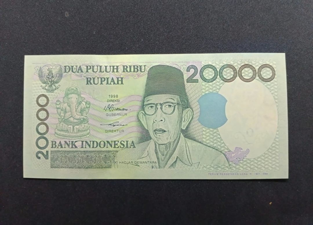 Indonesia 20000 rupiah 1998/1998 p-138 unc Bn201, Hobbies & Toys ...