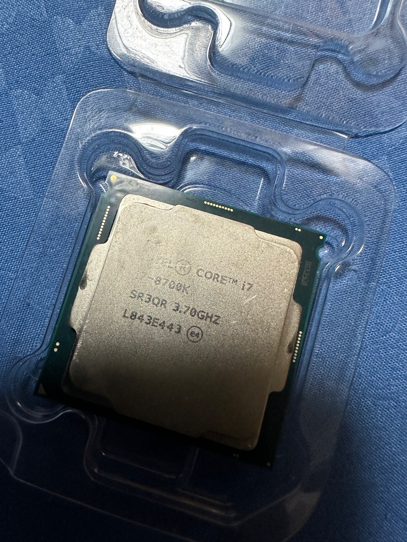 Intel I7 8700k (Delidded), Computers & Tech, Parts & Accessories ...