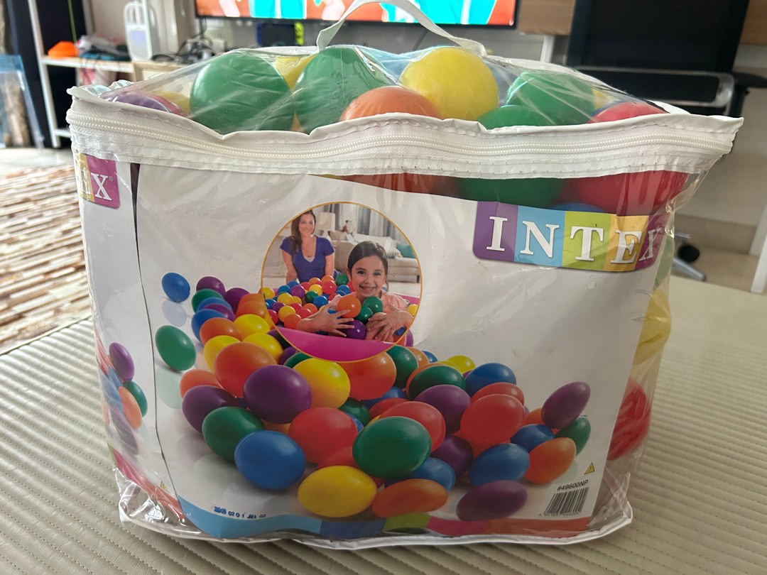 Intex Fun Balls for baby and toddler, Babies & Kids, Infant Playtime on ...