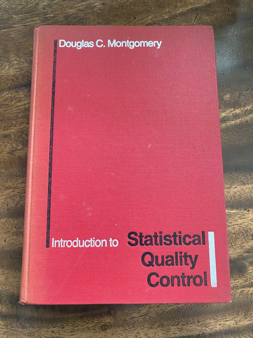 Introduction To Statistical Quality Control Everything Else On Carousell