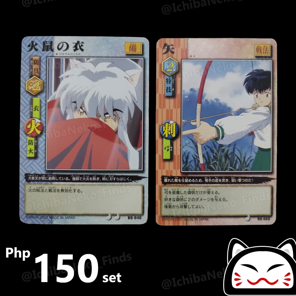 Inuyasha Cards Set, Hobbies & Toys, Toys & Games on Carousell
