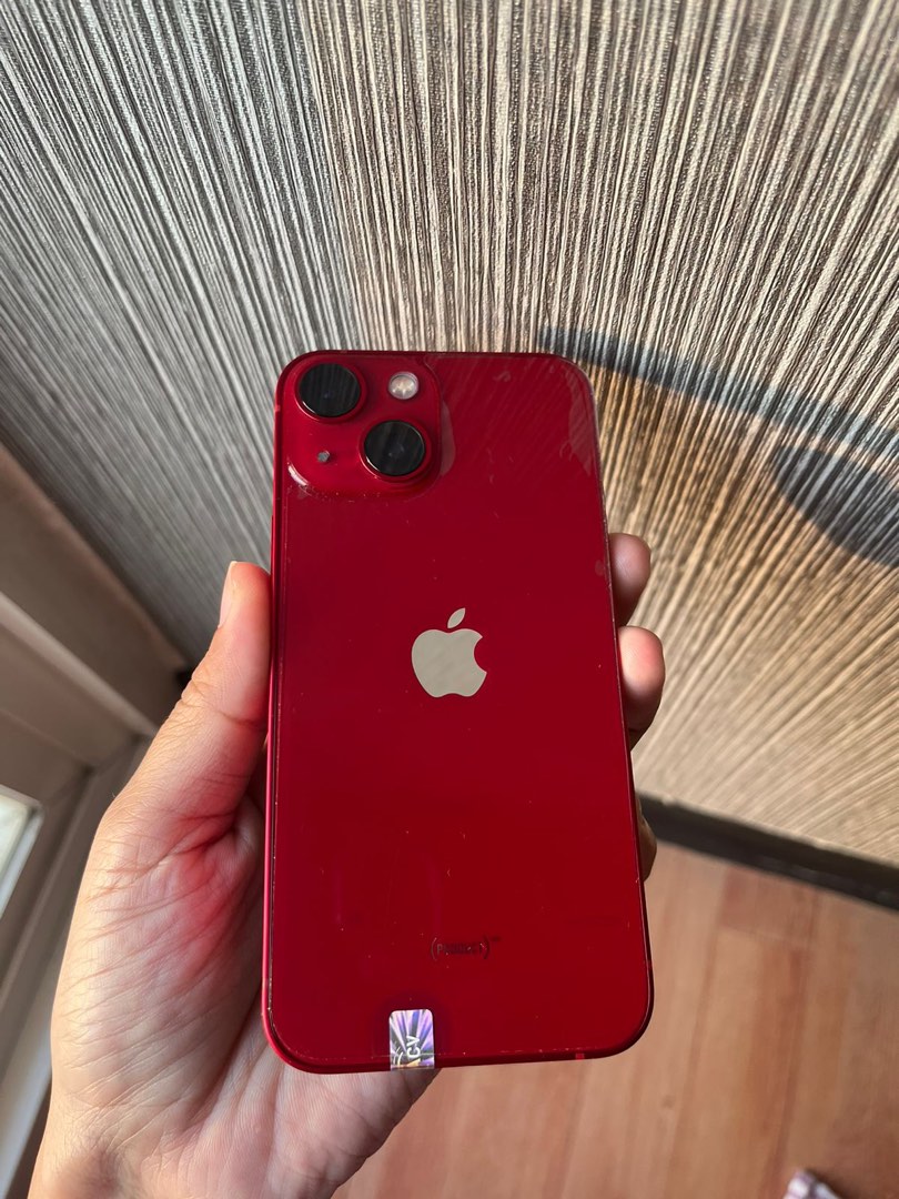 iPhone 13 mini 128gb red merah, Telepon Seluler & Tablet, iPhone ...