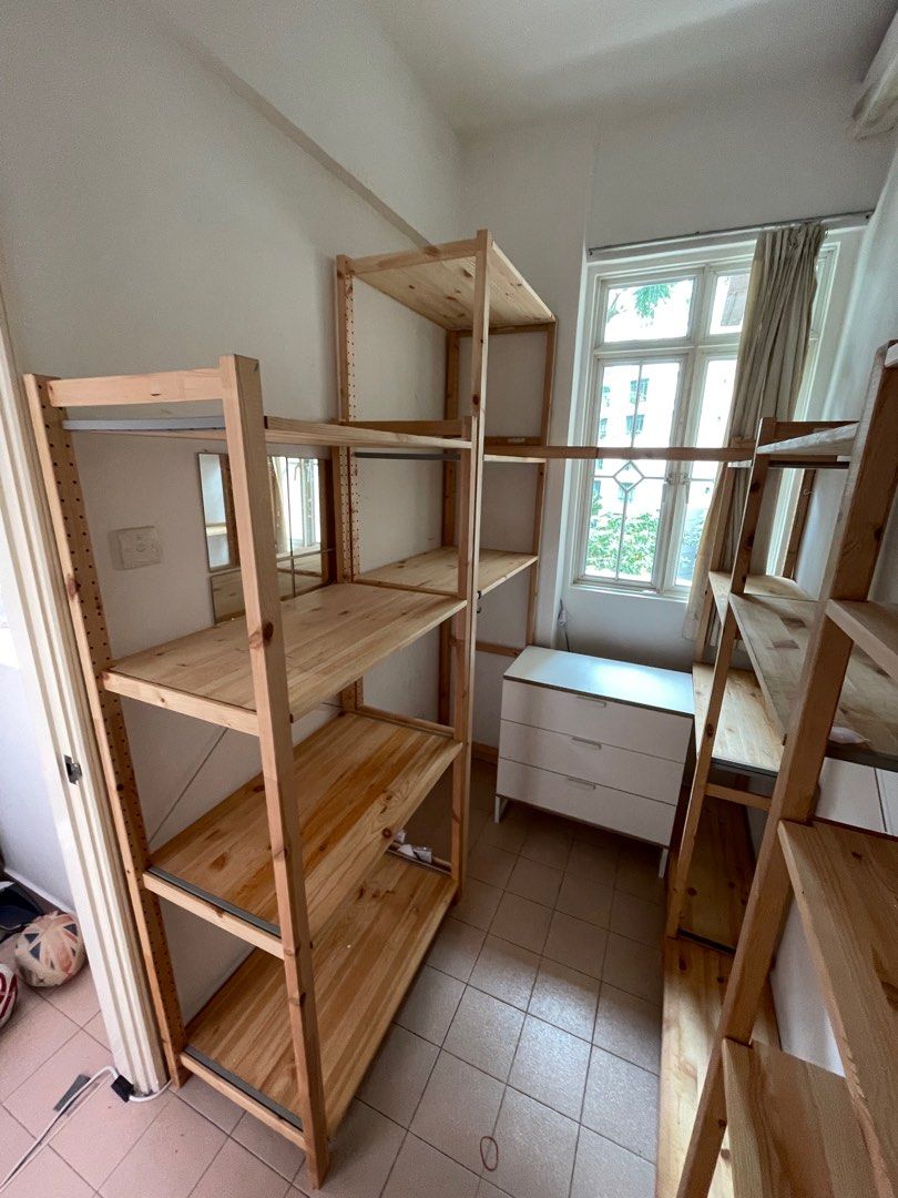 Ivar Racking Shelving 50cm deep, Furniture & Home Living, Furniture ...