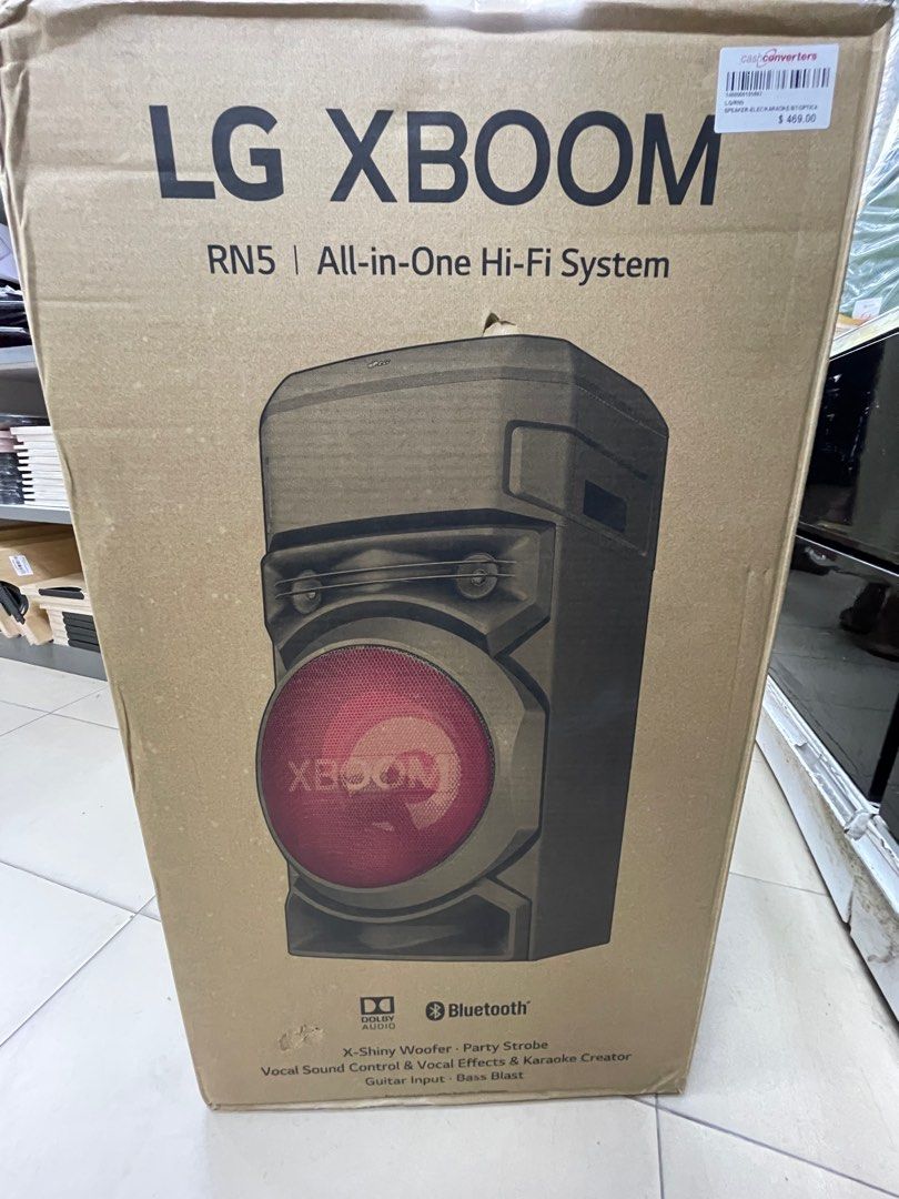 JE - LG XBoom RN5 All in One Hi fi System, Audio, Soundbars, Speakers ...