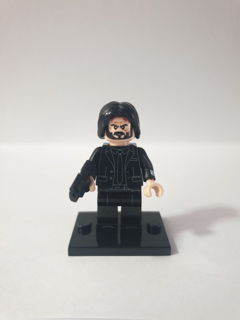 John Wick Custom Minifigures Lego Compatible Mini Figure Minifig Series ...