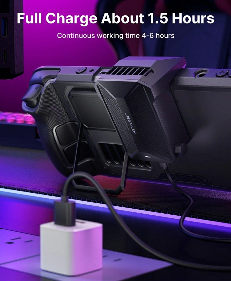 JSAUX Cooling Fan for Steamdeck on Carousell