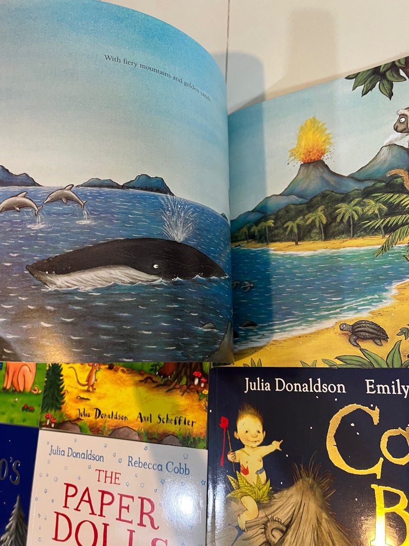 Julia Donaldson (10 Books Collection) Author for Gruffalo, Hobbies ...