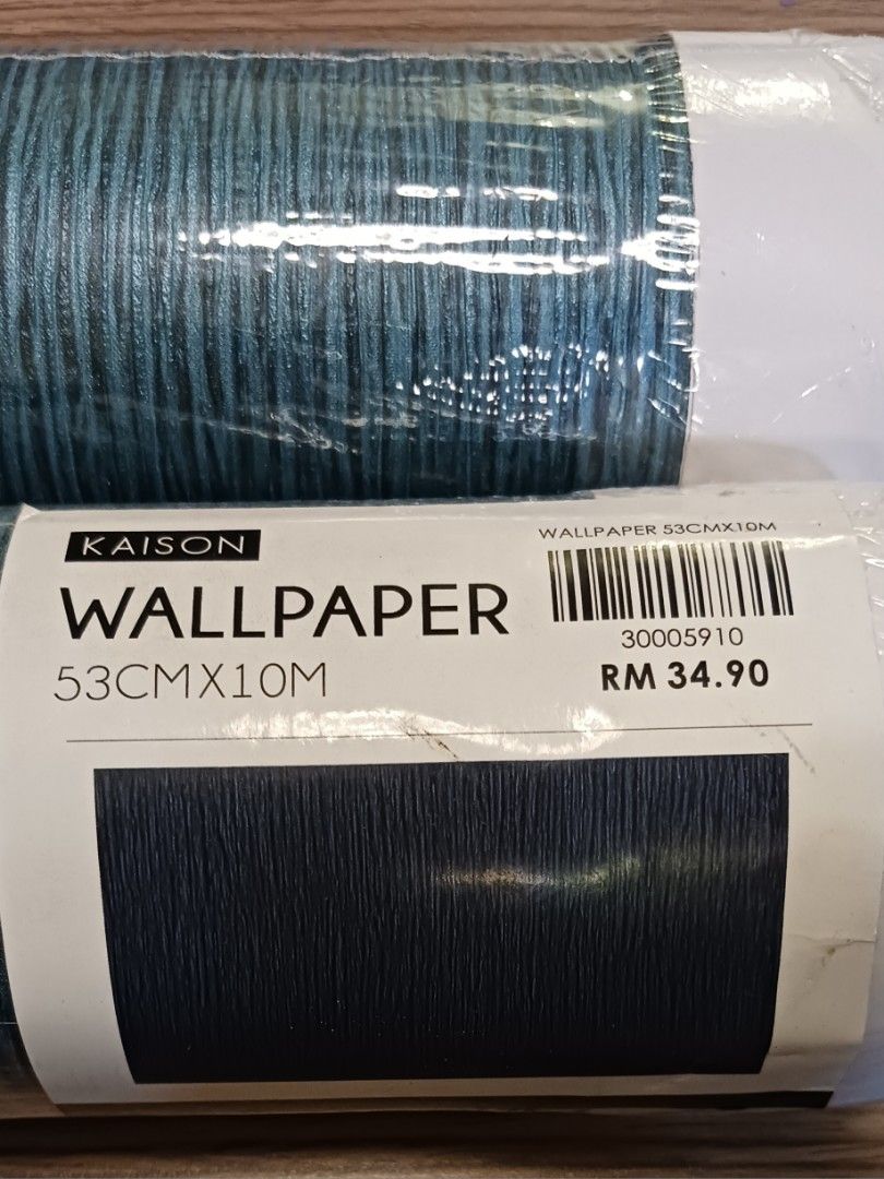 Kaison Wallpaper + Glue, Furniture & Home Living, Home Decor, Wall ...