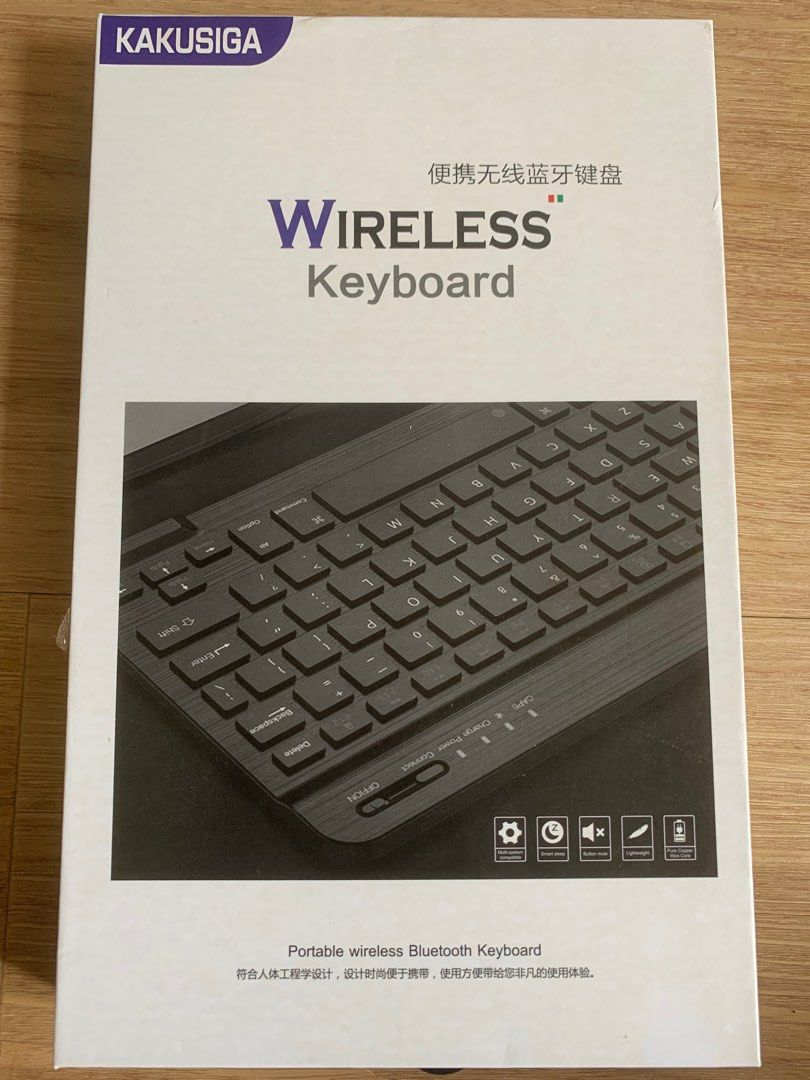 Kakusiga wireless keyboard, Computers & Tech, Parts & Accessories ...