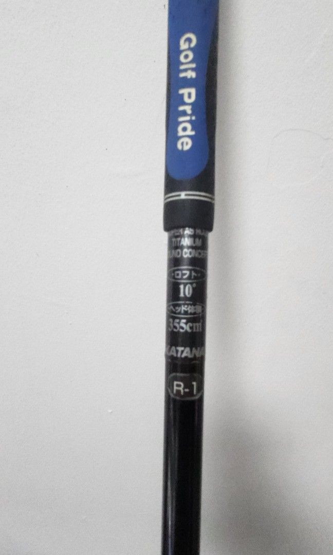 Katana Golf Driver, Sports Equipment, Sports & Games, Golf on Carousell