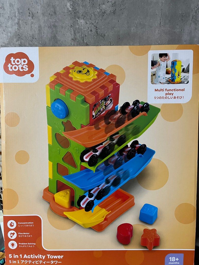 Kids Baby Toys / Top Toys 5 in 1 Activity Tower, Babies & Kids, Infant ...