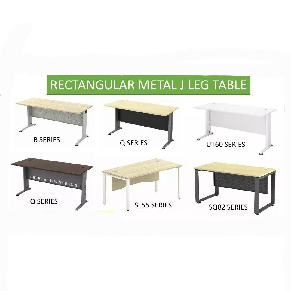 *Klang Valley* [DIY] Metal J Legs Table {T2 4ft RM390/5ft RM440/6ft ...