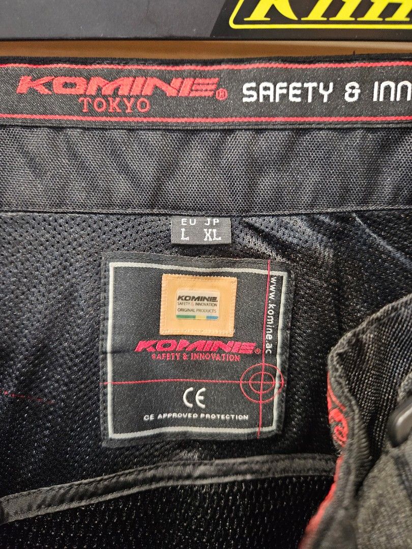 Komine Mesh Pants, Motorcycles, Motorcycle Apparel on Carousell