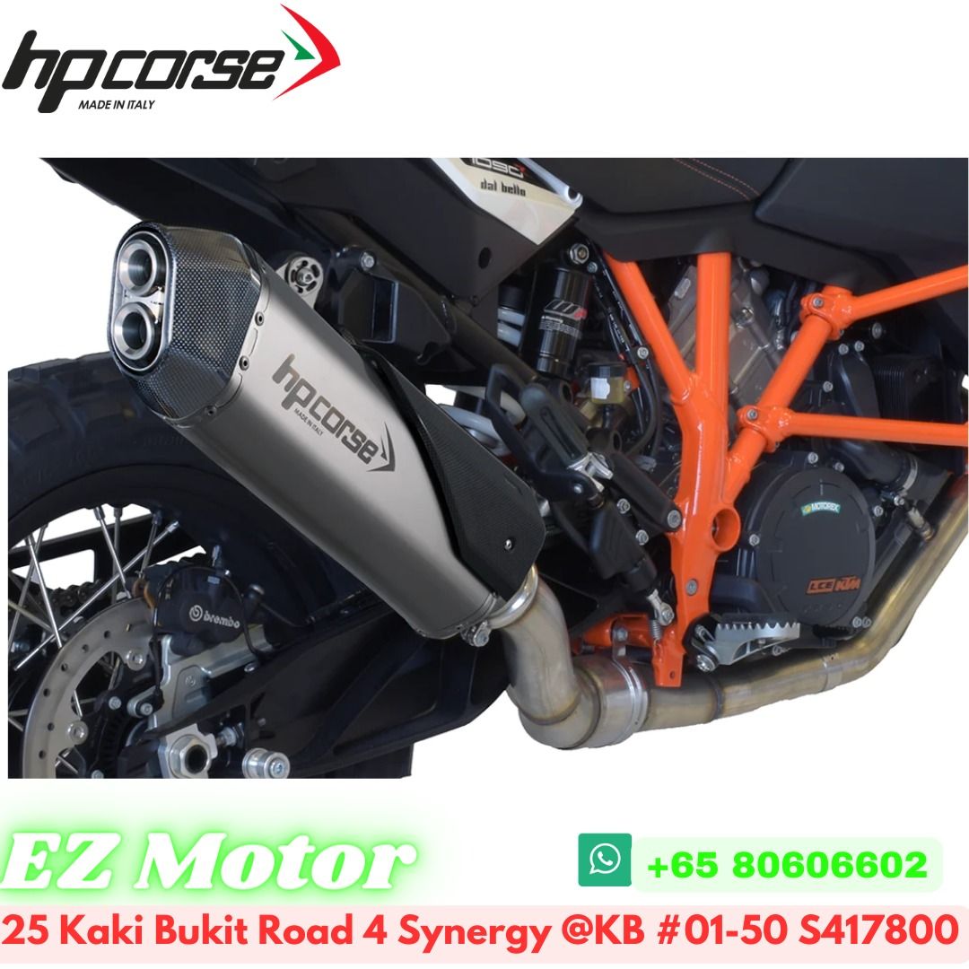 KTM 1090/1190/1290 ADV HP CORSE SPS CARBON TITANIUM Exhaust (LTA ...