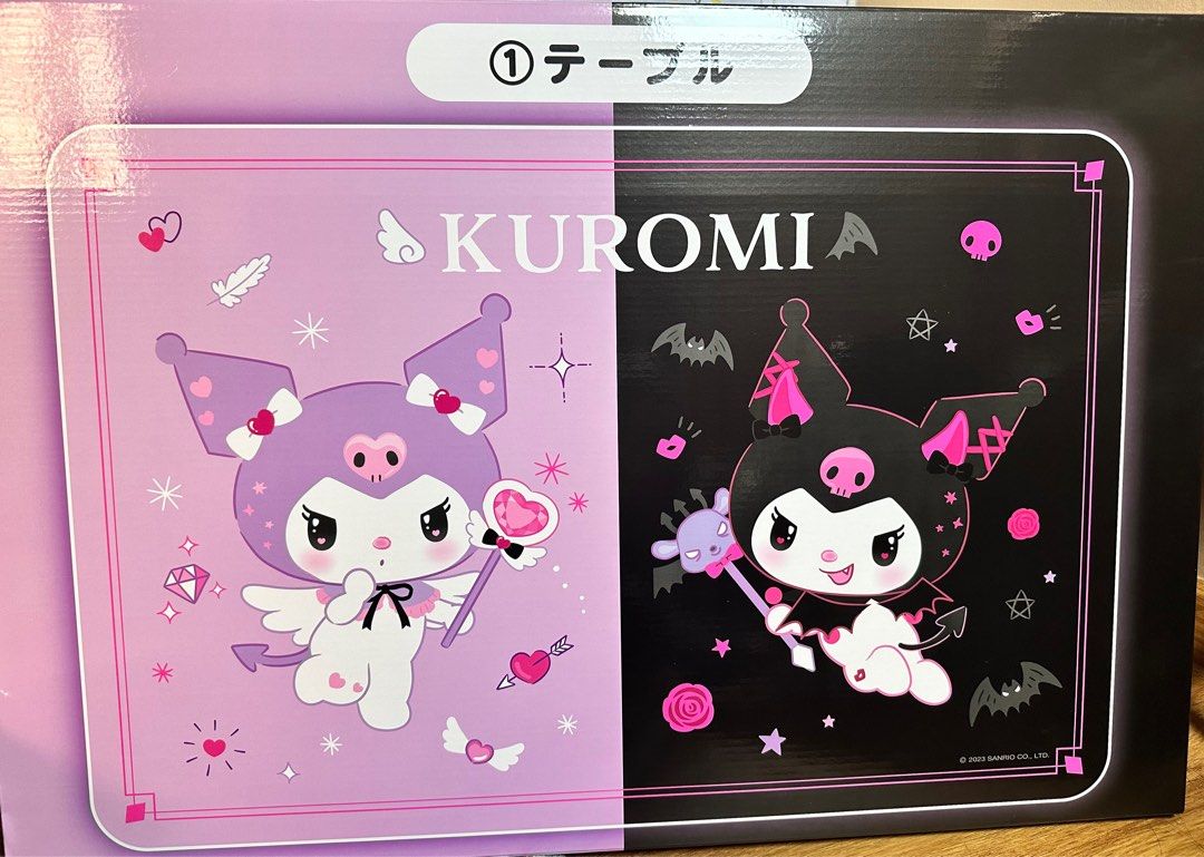 Kuromi Angel & Devil Japanese Kuji - Table, Furniture & Home Living ...