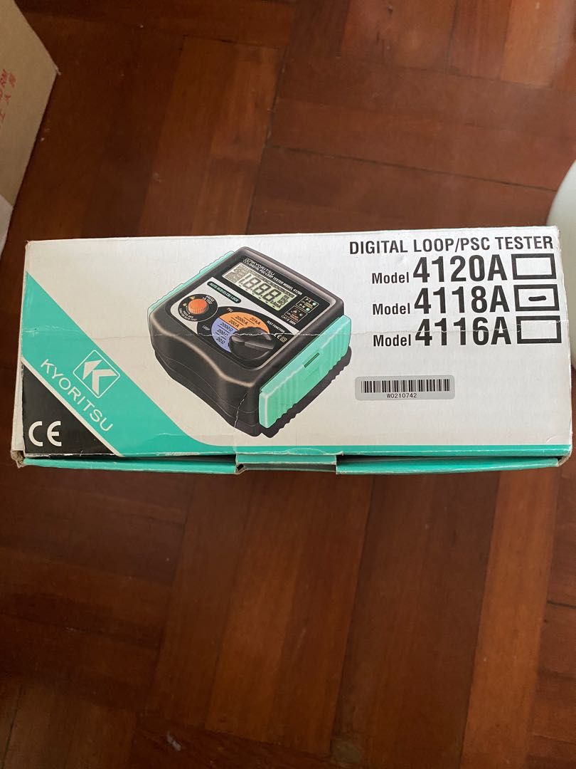 Kyoritsu 共立 digital loop/psc tester 4118A, 其他, 其他 - Carousell