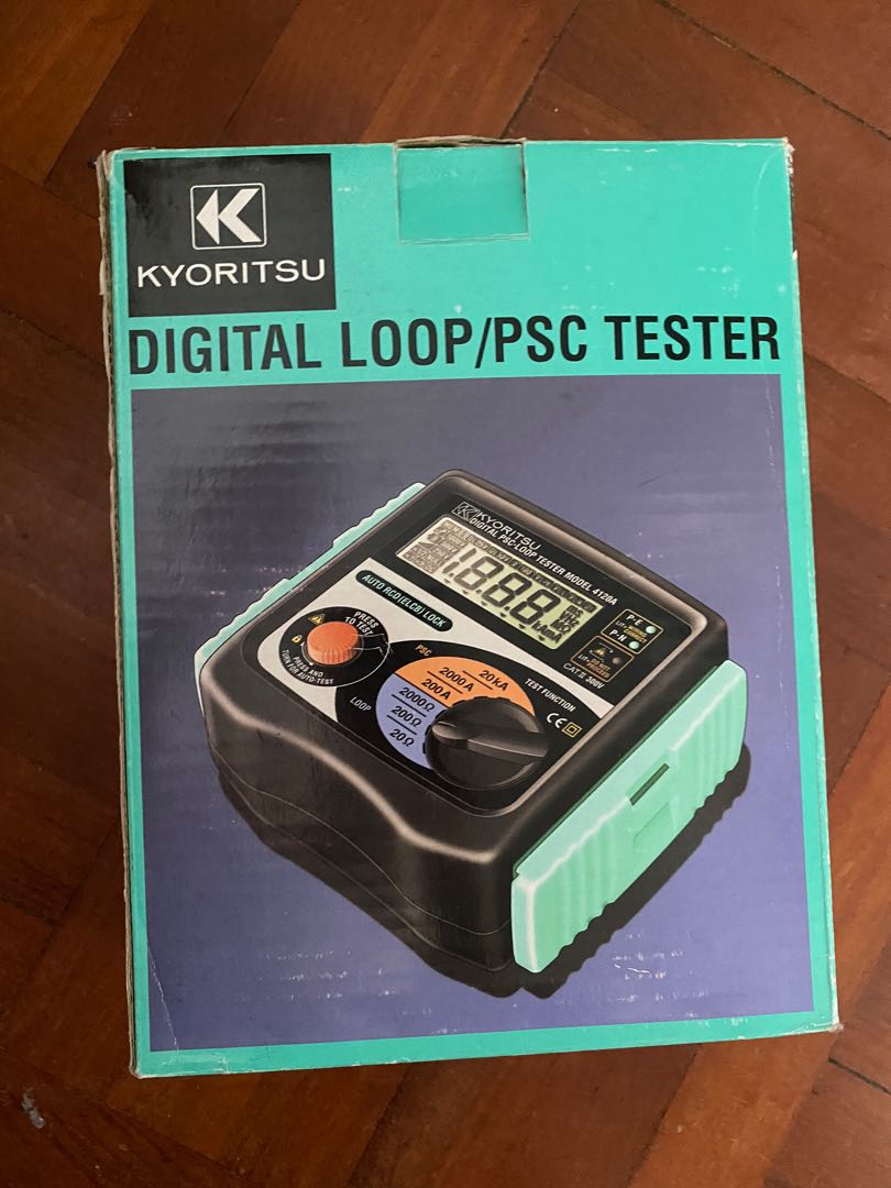 Kyoritsu 共立 digital loop/psc tester 4118A, 其他, 其他 - Carousell