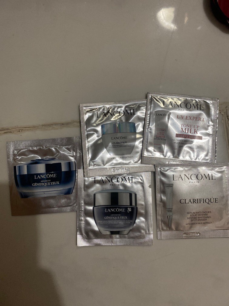 Lancome samples, Beauty & Personal Care, Face, Face Care on Carousell