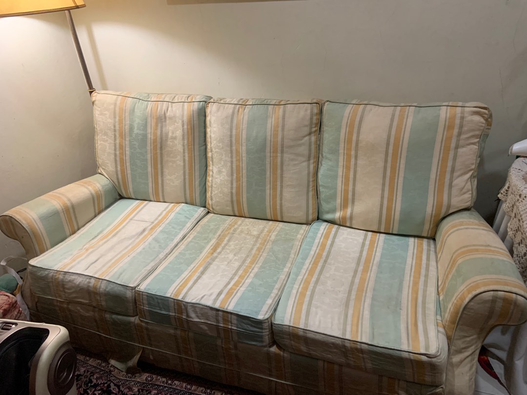 Laura Ashley - inspired Sofa set, Furniture & Home Living, Furniture ...