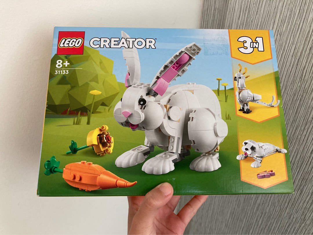 Lego 31133 Creator 3in1 White Rabbit, Hobbies & Toys, Toys & Games on ...