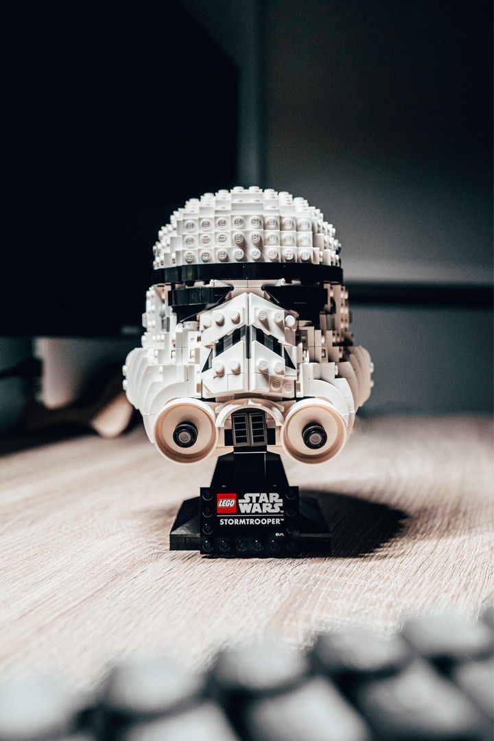 Lego Stormtrooper Helmet 75276 Completed, Hobbies & Toys, Toys & Games ...