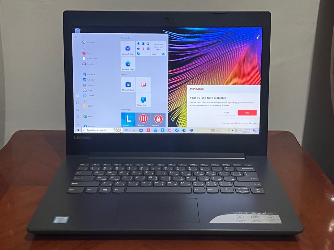 Lenovo Core i5-7th Generation 4GB RAM 1TB HDD Storage on Carousell