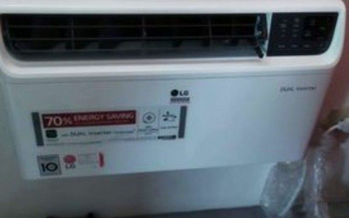 LG 1.5 HP Dual Inverter window Type aircon, TV & Home Appliances, Air ...