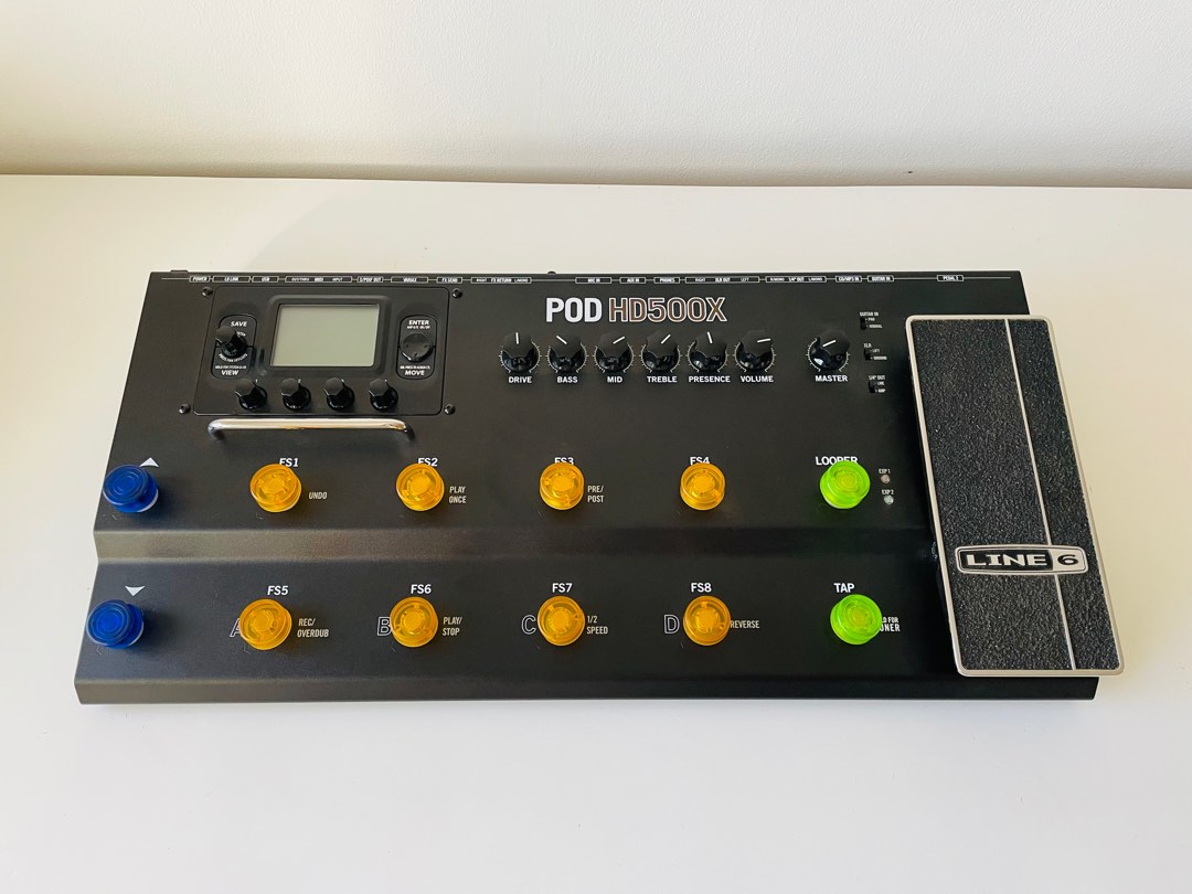Line 6 POD HD500X, Hobbies & Toys, Music & Media, Musical Instruments ...