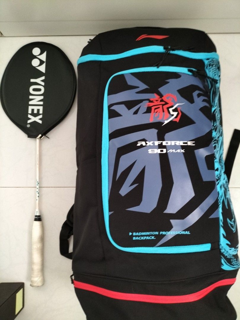 LI-NING Axforce 90 Dragon backpack, Sports Equipment, Sports & Games ...